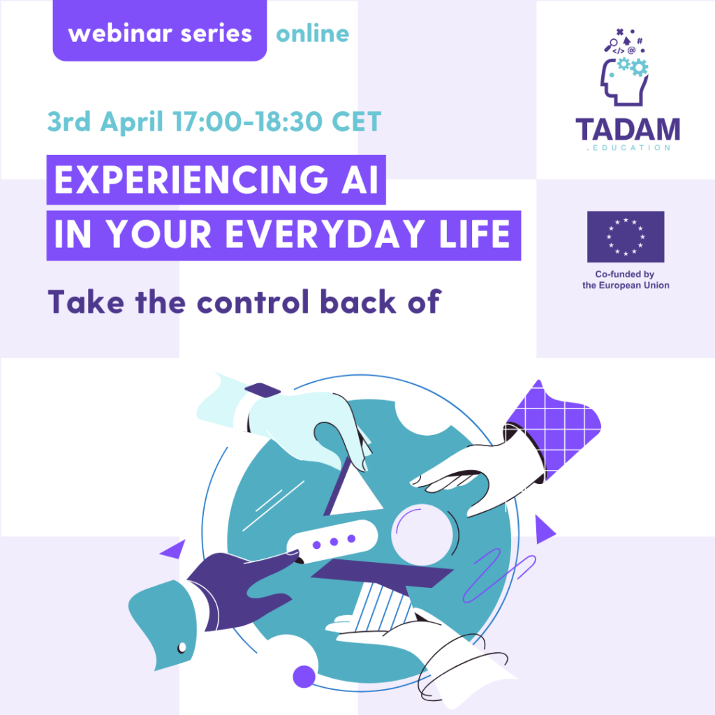 TADAM webinar series in Spring 2025 – Tadam