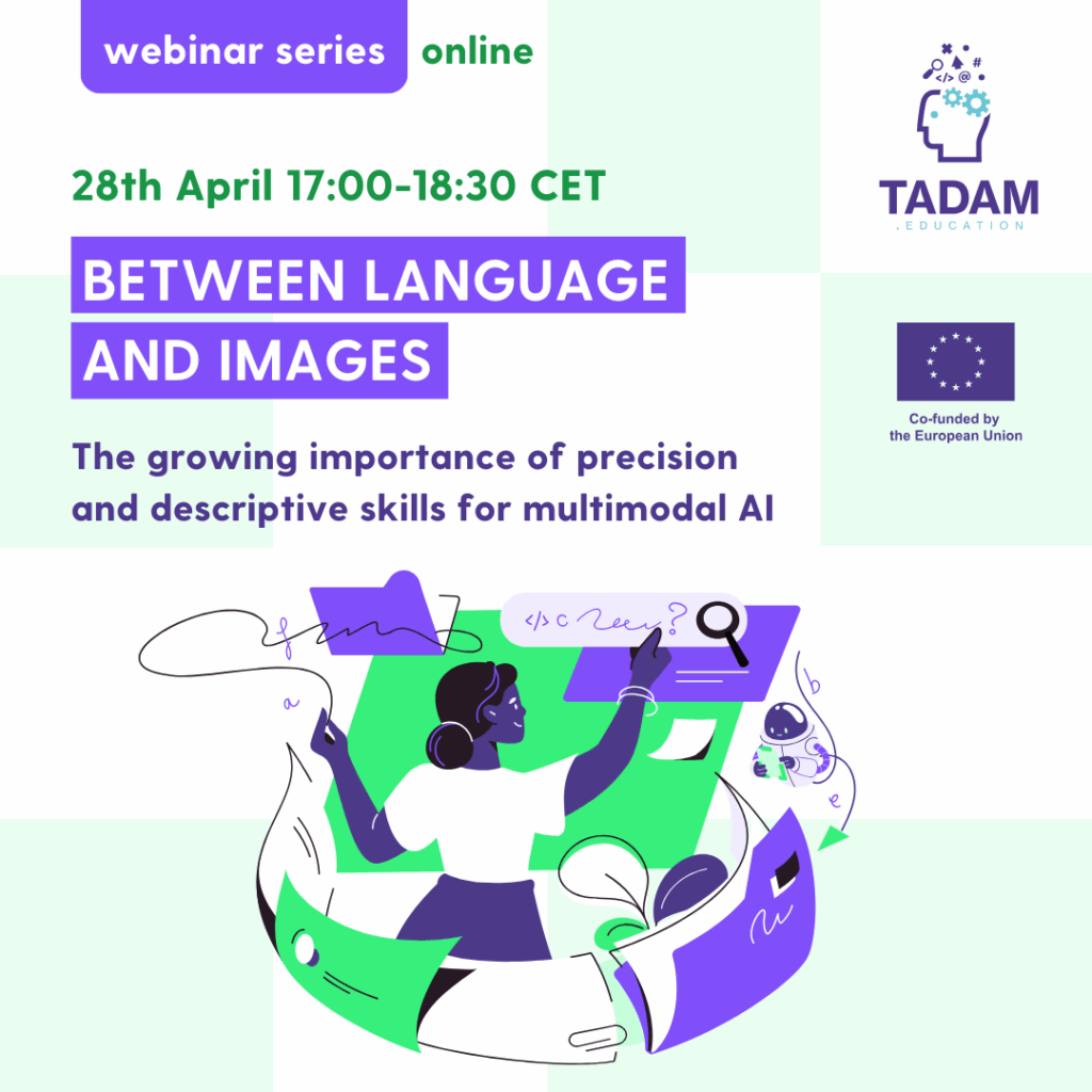 TADAM webinar series in Spring 2025 – Tadam