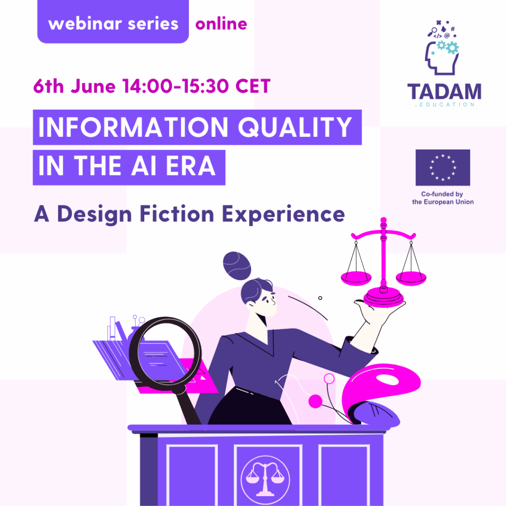 TADAM webinar series in Spring 2025 – Tadam